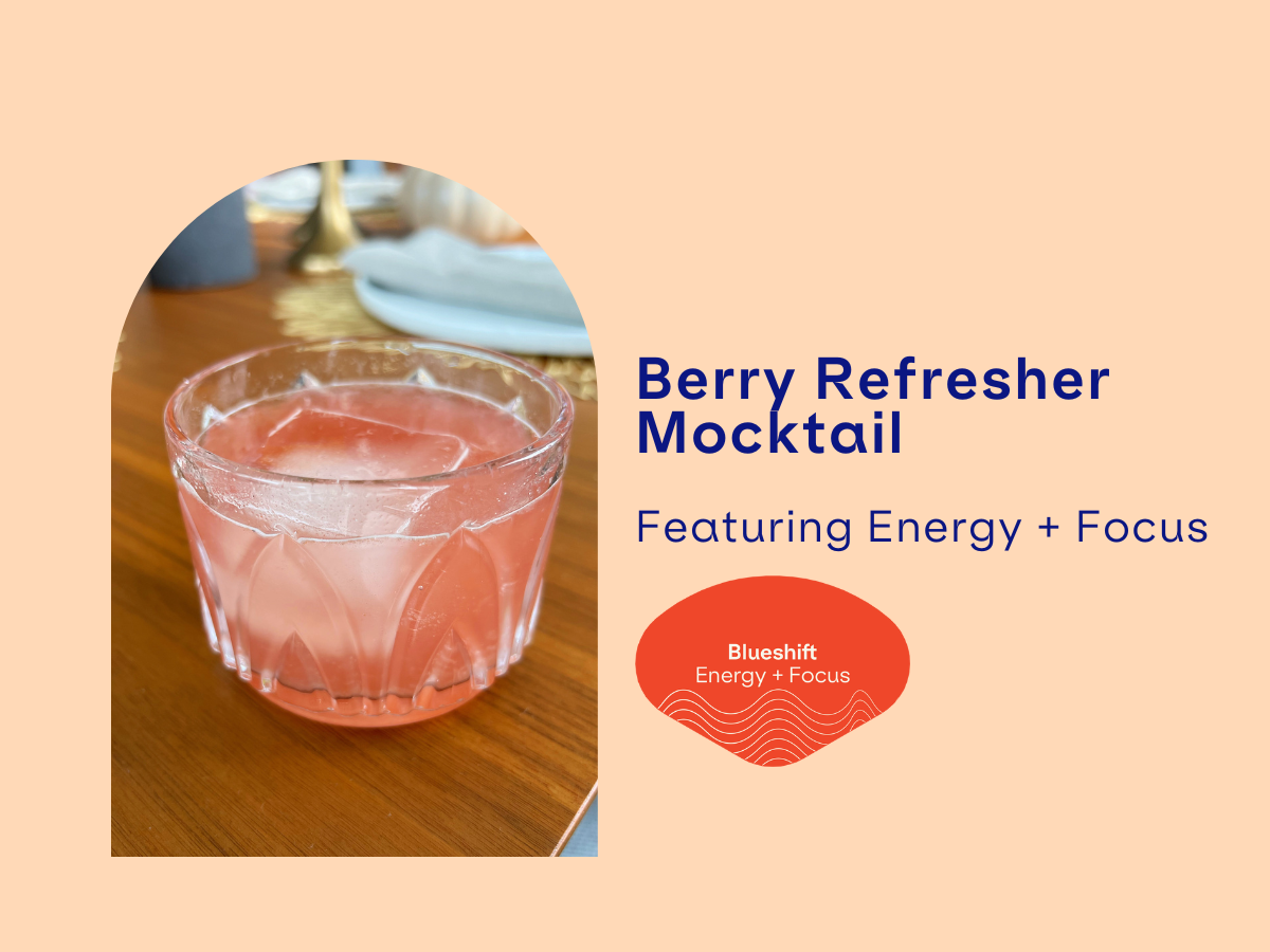 Berry Refresher Mocktail – Blueshift Nutrition